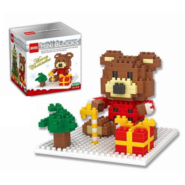 4 Design Mix Puzzle Christmas Blocks Toy China Export